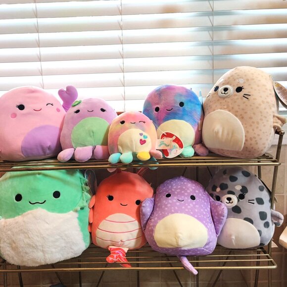 Toys | Squishmallow Ocean Animals Bundle Of 9 Nwt | Poshmark